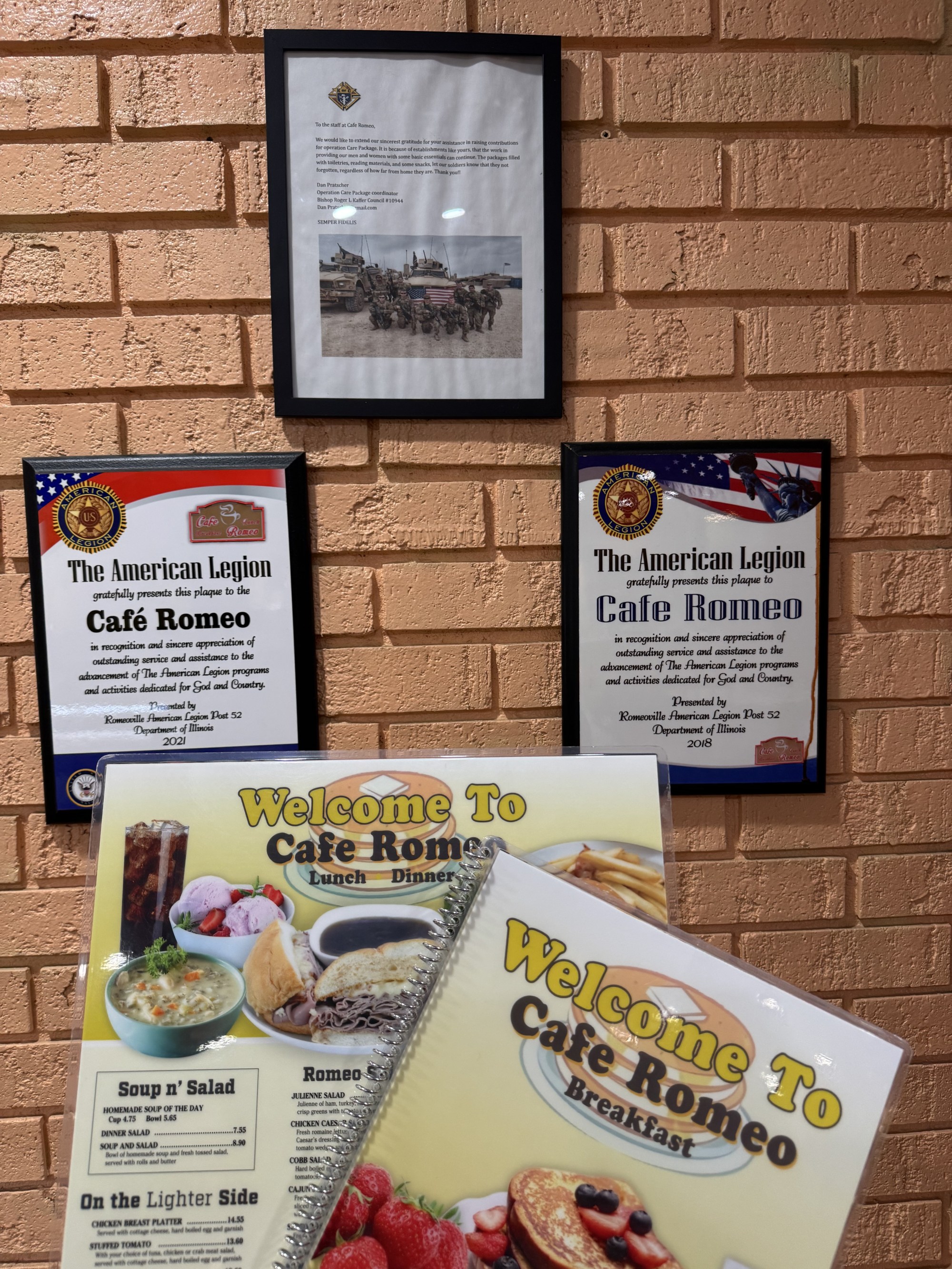 Cafe Romeo – Serving Breakfast, Lunch, & Dinner